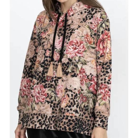 Johnny Was | Tops | New Johnny Was Vintage Rose High Low Crew Neck ...